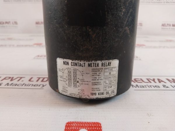 Toyo Keiki Mhv-11 Non Contact Meter Relay 110v - Aeliya Marine