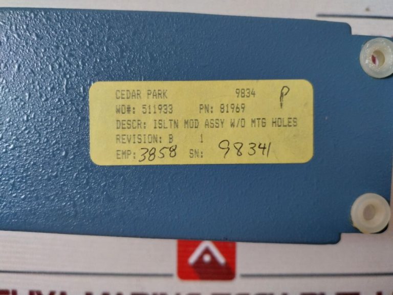 Varco 81969-1 Isolation Module - Aeliya Marine