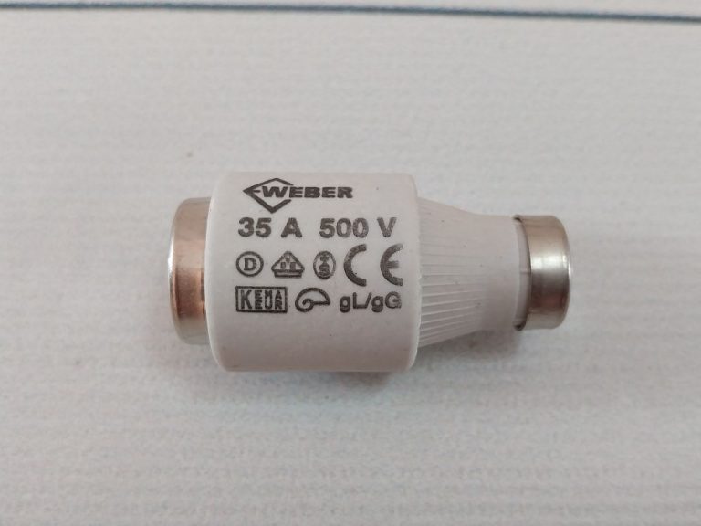 Weber 35a 500v Diazed Fuse Cartridge - Aeliya Marine