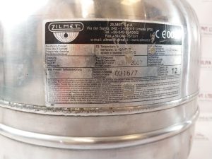Zilmet -10/+70°C Expansion Vessel