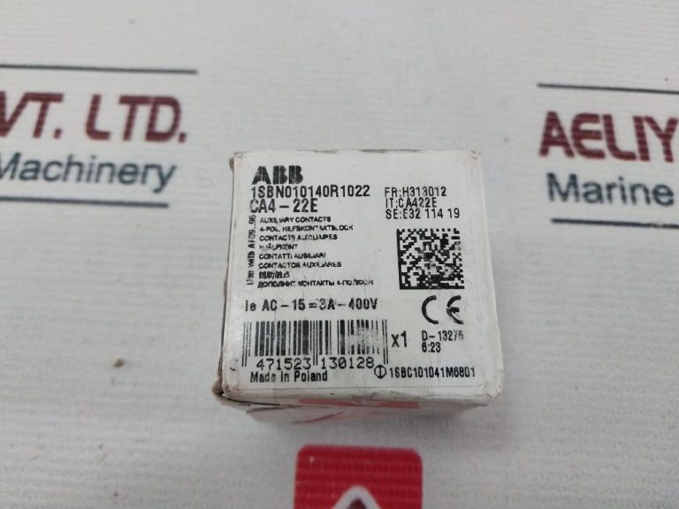 Abb Ca4-22e Auxiliary Contact Block - Aeliya Marine