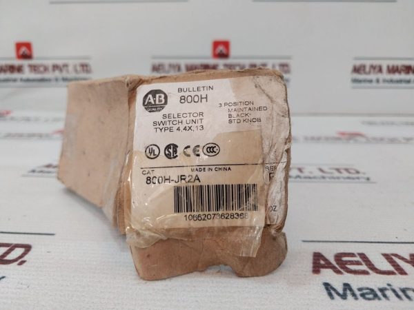 Allen-bradley Rockwell Automation 800h-jr2 Selector Switch 3 Position ...