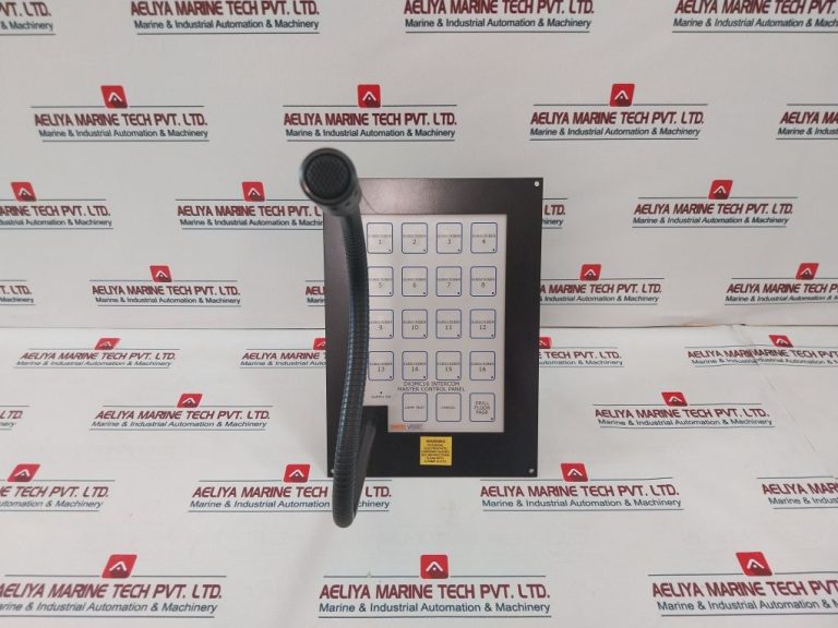 Bartec Vodec Dx3mc16 Intercom Master Control Panel - Aeliya Marine