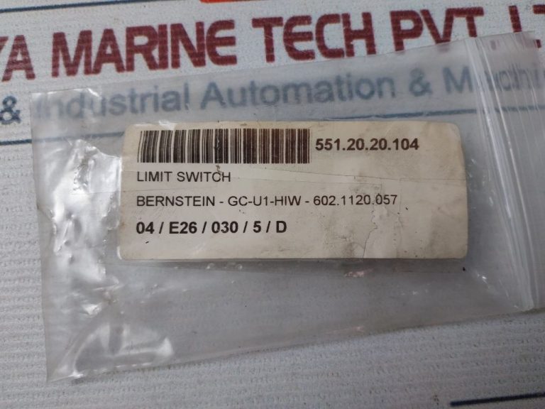 Bernstein Gc-u1z Hiw Limit Switch - Aeliya Marine