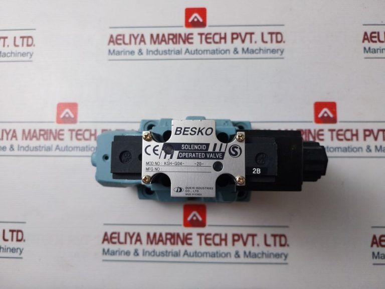 Besko Ksh-g04-2Bb-20-y Solenoid Operated Valve - Aeliya Marine