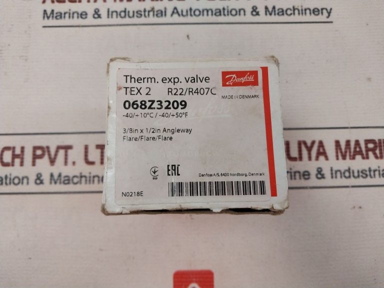Danfoss 068z3209 Thermostatic Expansion Valve - Aeliya Marine