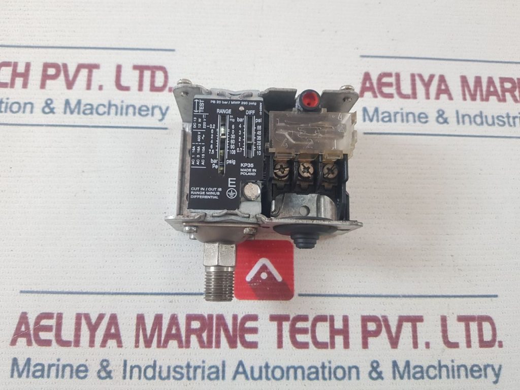 Danfoss Kp35 Pressure Switch 10-55 Psi - Aeliya Marine
