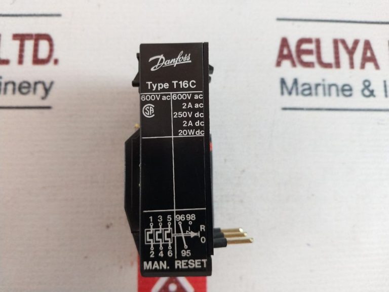 Danfoss T16c Thermal Overload Relay - Aeliya Marine