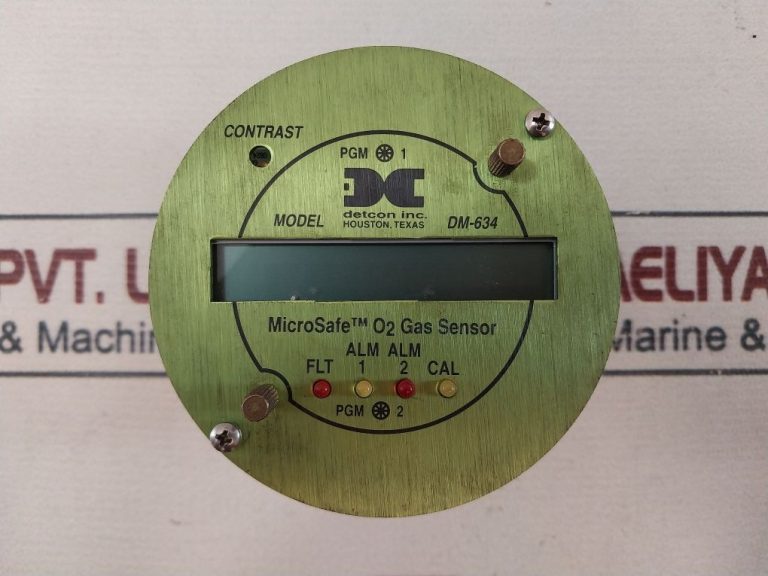 Detcon Dm-634 Microsafe O2 Gas Sensor - Aeliya Marine