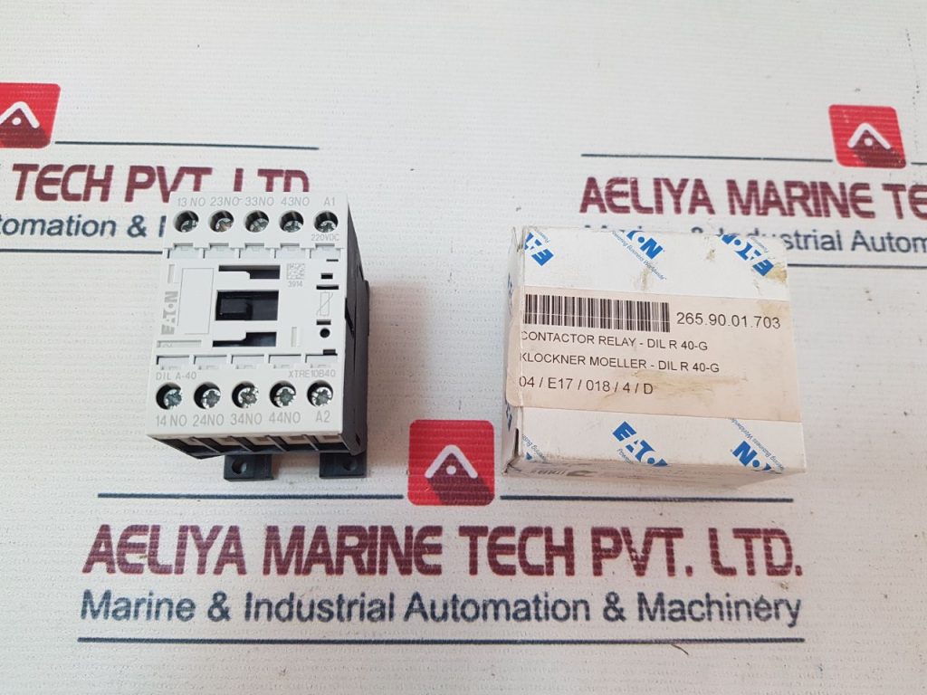 Eaton Moeller Dil A-40 Auxiliary Contactor 24v - Aeliya Marine