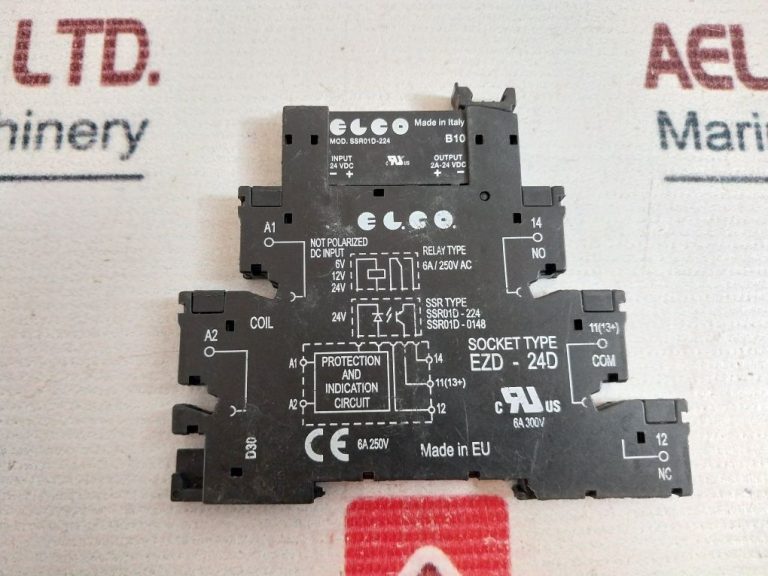 Elco Ssr01d-224 Solid State Relay 24vdc - Aeliya Marine
