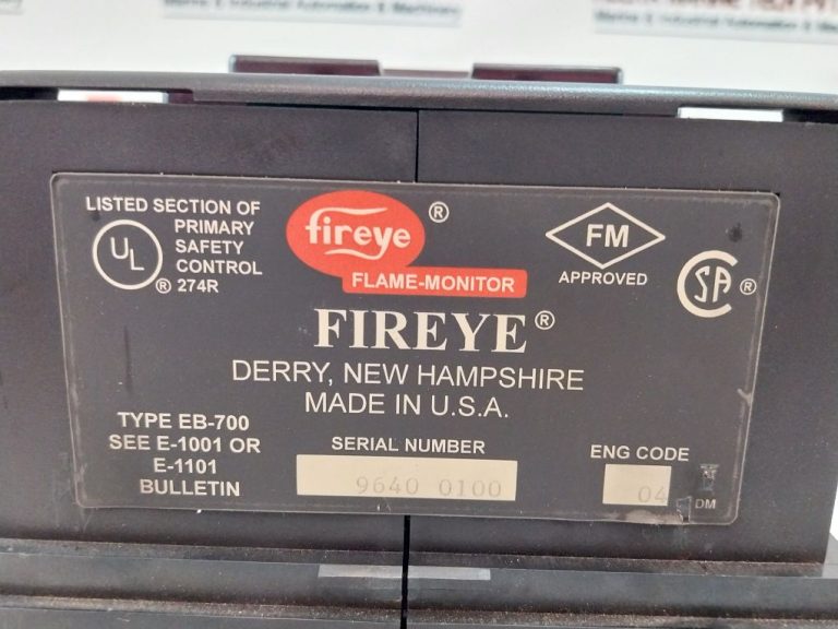 Fireye Epd 160 Flame Amplifier Module - Aeliya Marine