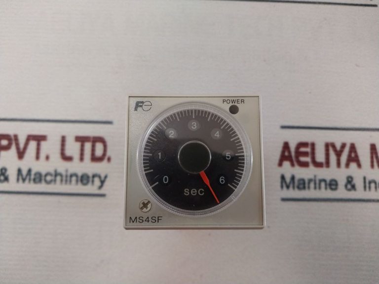 Fuji Electric Ms4sf-ap1t Super Timer 0.6s To 12s - Aeliya Marine