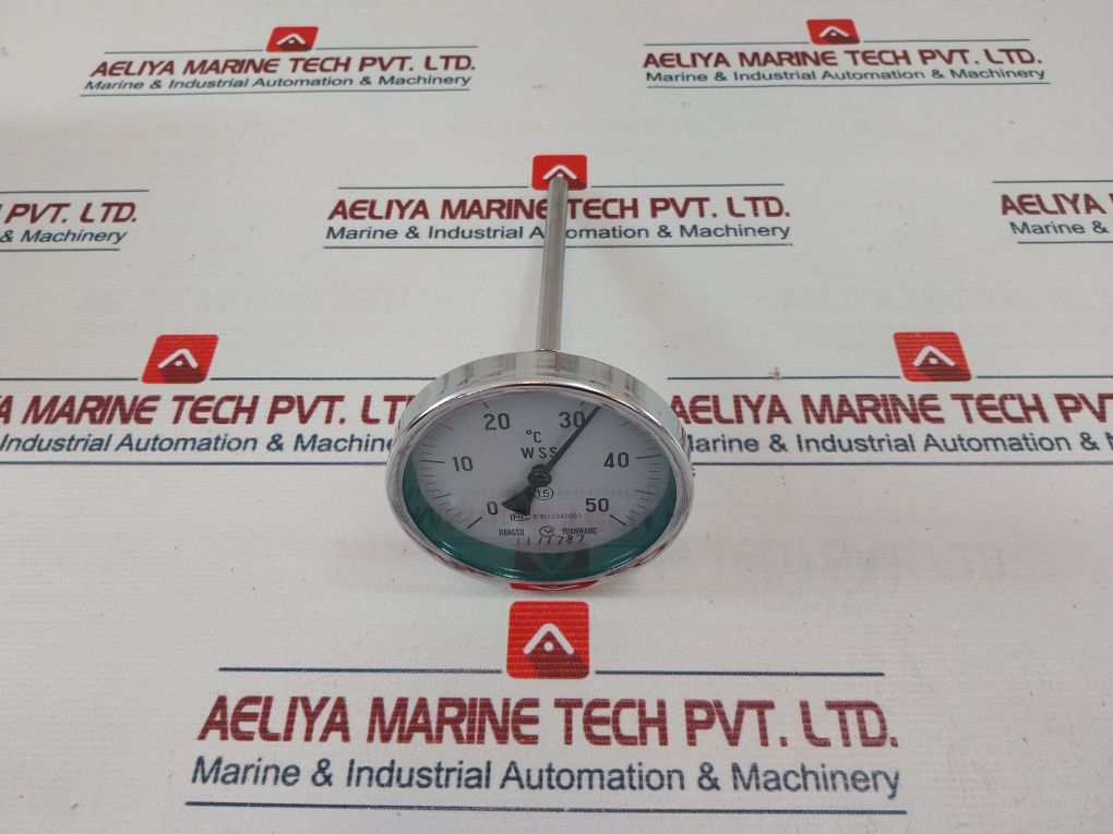 Jiangsu Yuanwang Wss-403 Dial Thermometer 0 To 50°c - Aeliya Marine