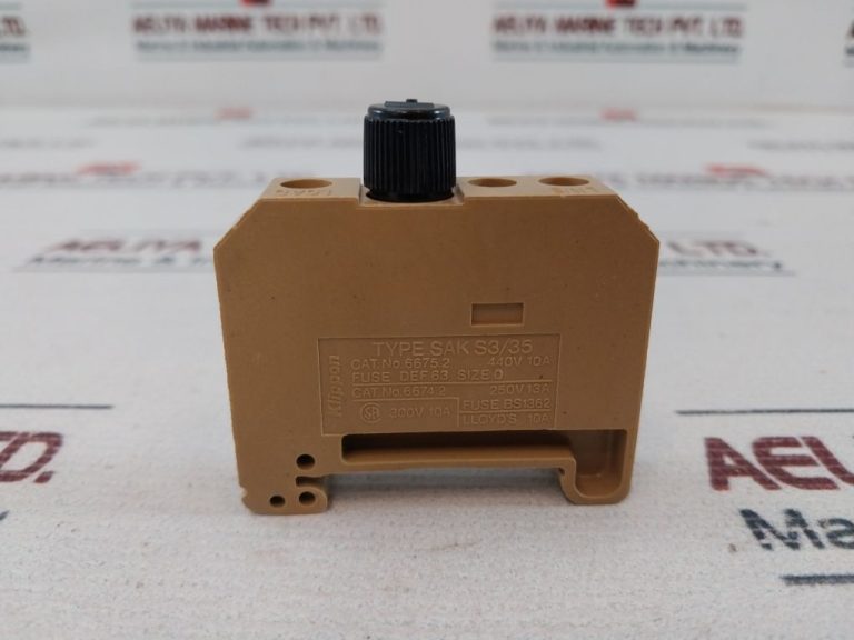 Klippon Weidmuller Sak S3/35 Fuse Terminals 250v - Aeliya Marine