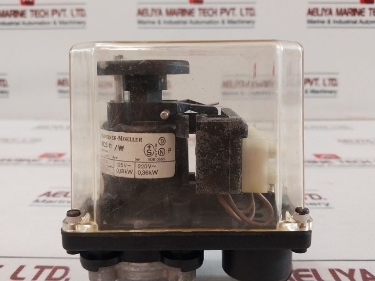 Klockner-moeller Mcs11/w Pressure Switch 11 Bar - Aeliya Marine