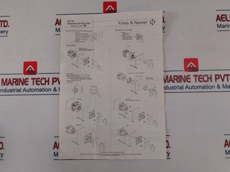 Kraus & Naimer Ca25 Rotary Switch (Switch Body) - Aeliya Marine
