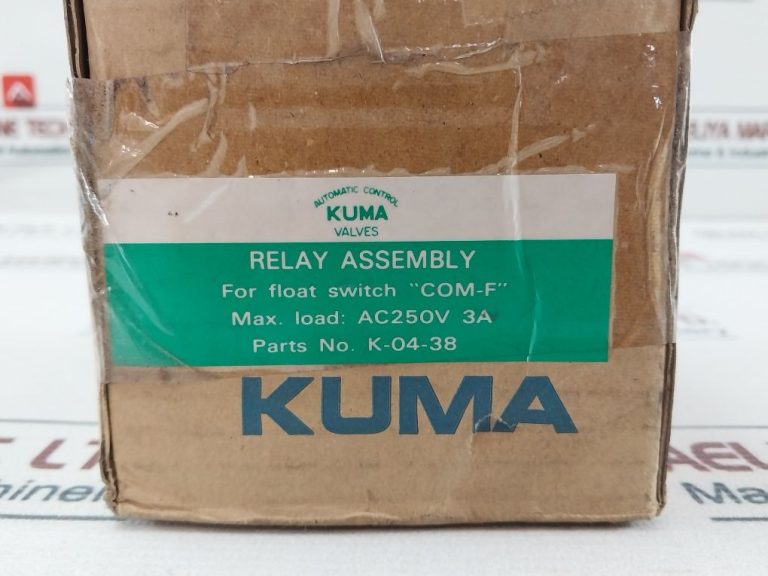 Kuma Valves K-04-38 Electrical Control Relay-unit - Aeliya Marine