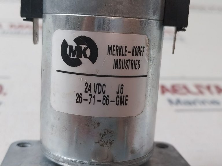 Merkle-korff 26-71-66-gme Gear Motor - Aeliya Marine