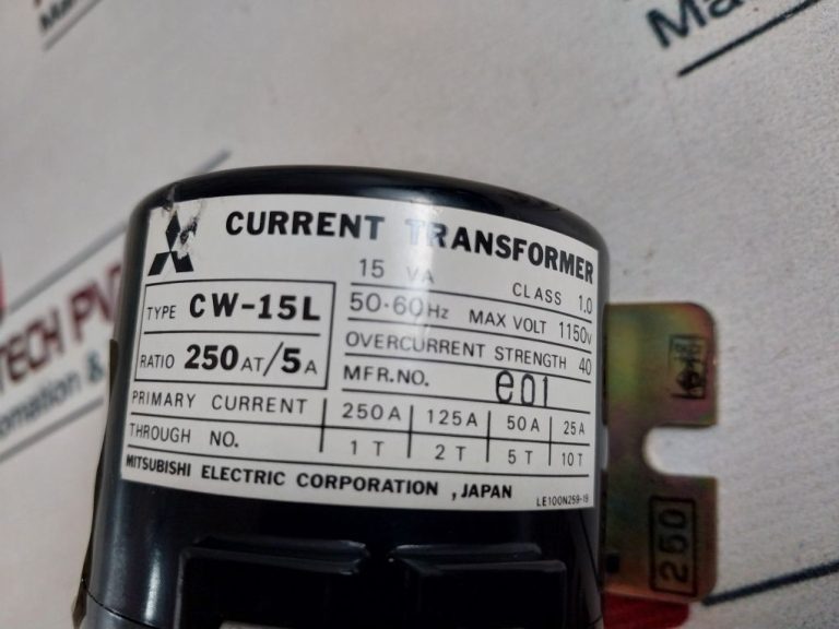 Mitsubishi Electric Cw-15l Current Transformer - Aeliya Marine