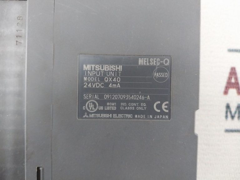 Mitsubishi Electric Qx40 Melsec- Q Digital Input Module 24vdc - Aeliya ...