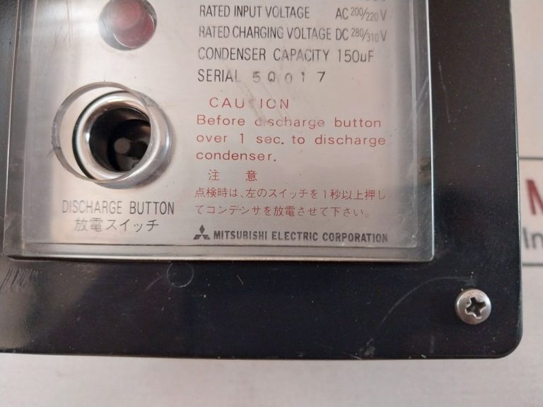 Mitsubishi Kf-200 Condenser Trip Device - Aeliya Marine