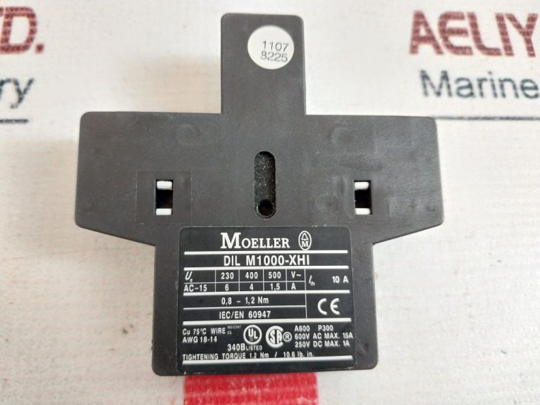 Moeller Dilm1000-xhi11-si Auxiliary Contact Module - Aeliya Marine