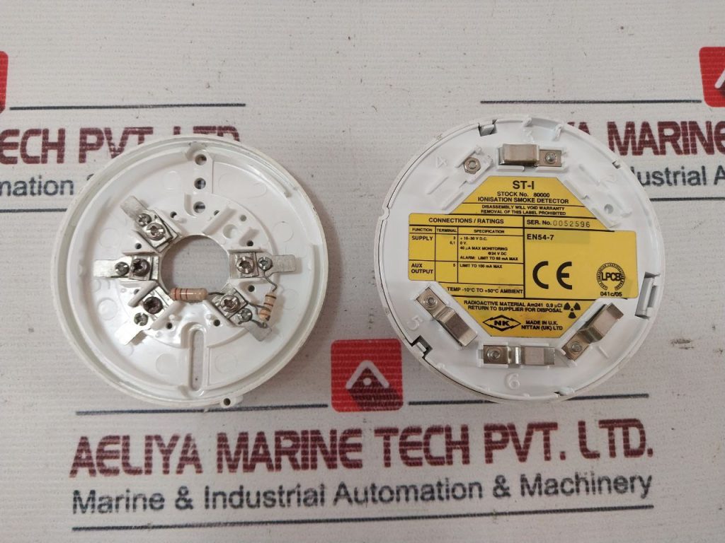 Nittan St-i Ionisation Smoke Detector - Aeliya Marine