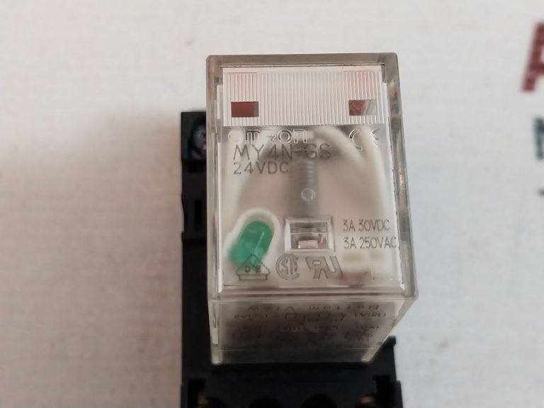 Omron My4n-gs Relay With Socket 24vdc - Aeliya Marine