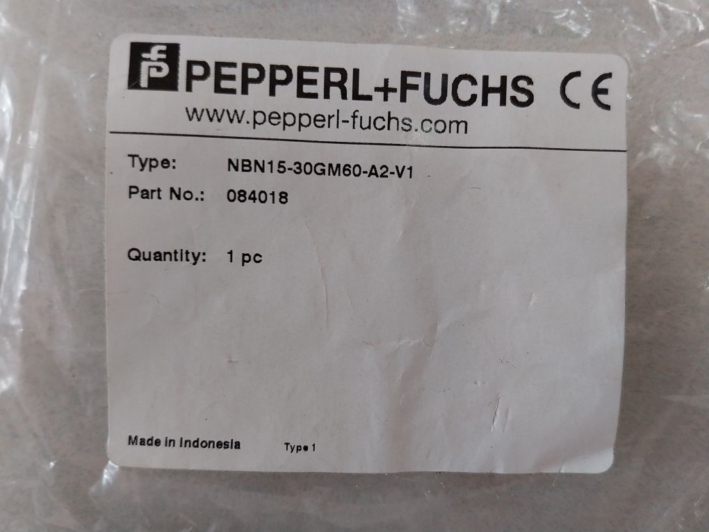 Pepperl Fuchs Nbn15 30gm60 A2 V1 Proximity Switch Aeliya Marine
