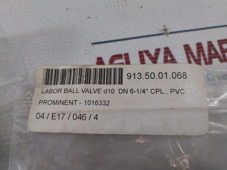 Prominent Dn6-1/4" Ball Valve - Aeliya Marine