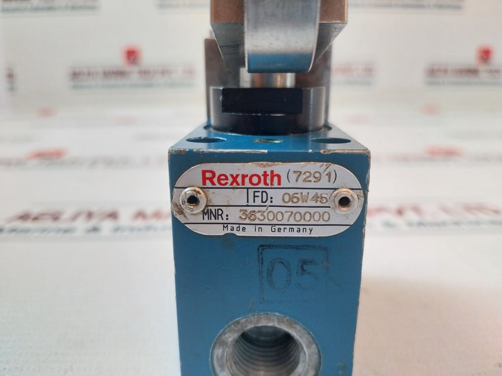 Rexroth 3630070000 Roller Lever Pneumatic Directional Control Valve ...