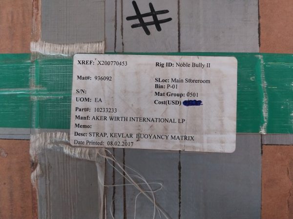 Roblon Flex Strap 60 X 8465 Kevlar Buoyancy Matrix Strap - Aeliya Marine