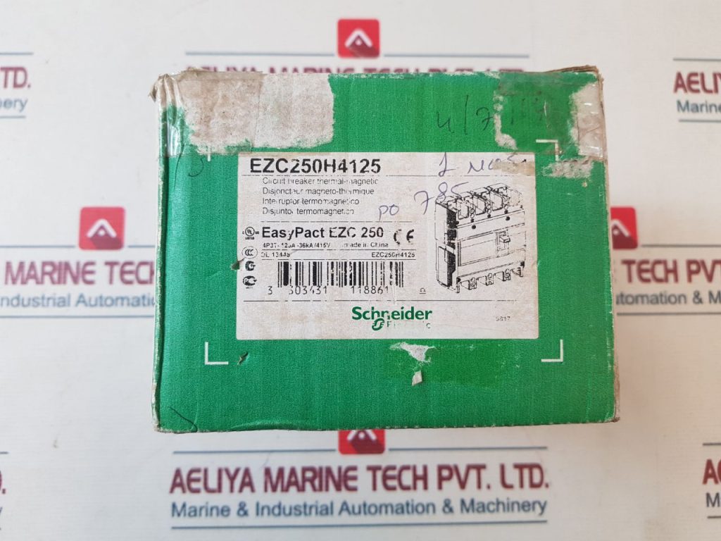 Schneider Electric Ezc 250h Thermal-magnetic Circuit Breaker - Aeliya ...