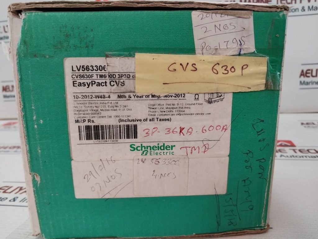 Schneider Electric Lv563306 Circuit Breaker - Aeliya Marine