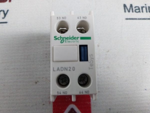 Schneider Telemecanique Ladn20 Auxiliary Contact Block - Aeliya Marine