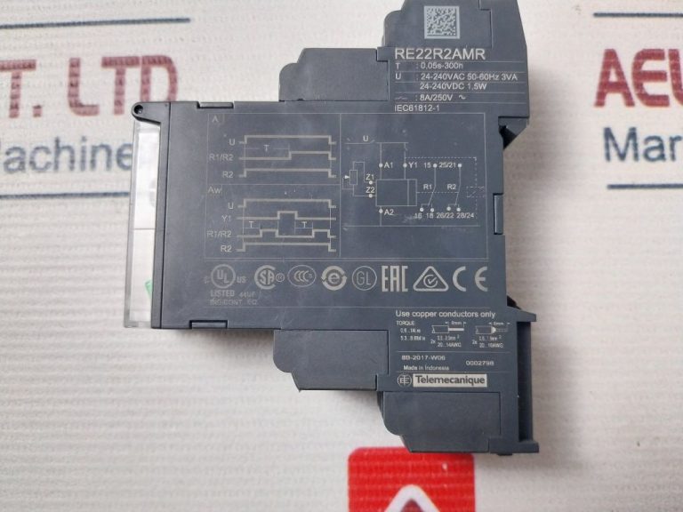 Schneider Telemecanique Re22r2amr On Delay Timer - Aeliya Marine