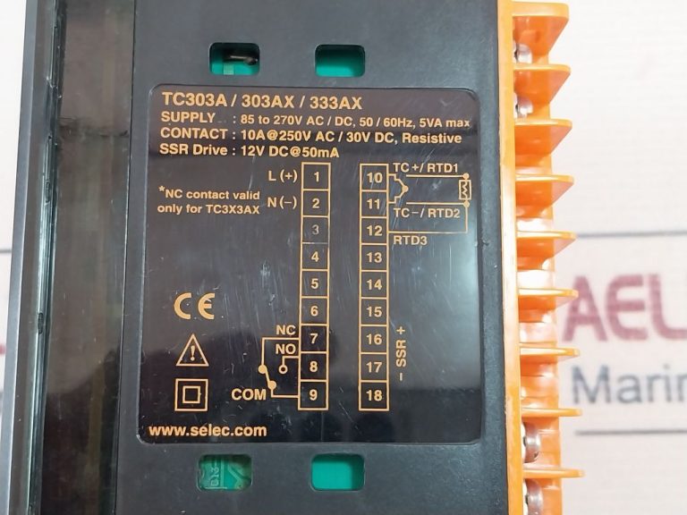 Selec Tc303 Temperature Controller 270v - Aeliya Marine