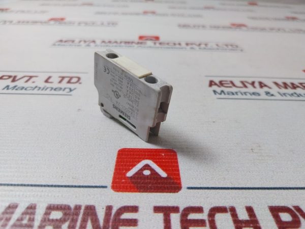 Siemens 3tx4001-2a Auxiliary Contact Block - Aeliya Marine