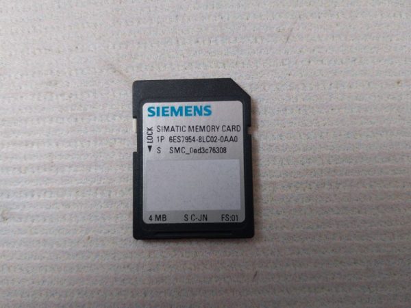 Siemens 6es7 954-8lc02-0aa0 Simatic Memory Card - Aeliya Marine
