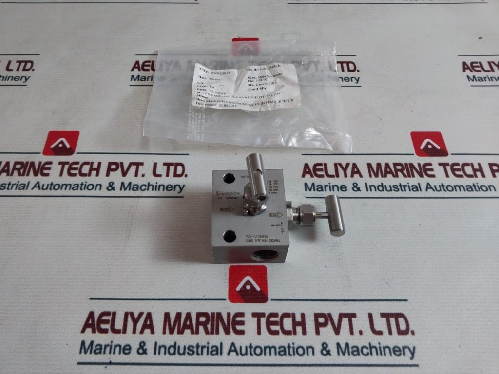 Swagelok Ss-v2bf8 Manifolds Valve Manifolds - Aeliya Marine