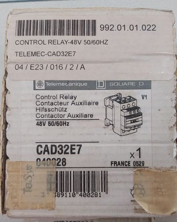 Telemecanique Schneider Electric Cad32e7 Auxiliary Contactor Control ...
