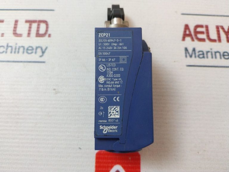 Telemecanique Schneider Electric Zcp21 Limit Switch - Aeliya Marine