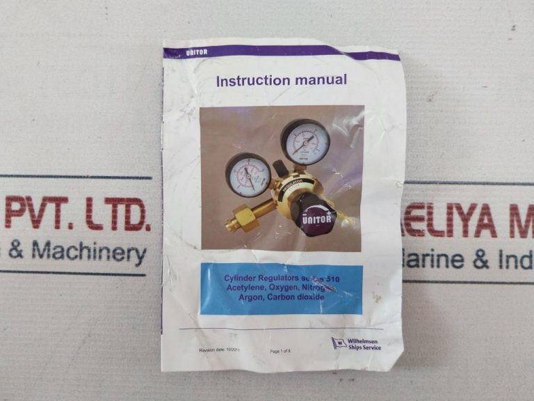 Efficient Gas Control with Unitor 510 Ar/CO₂ Regulator Series 510