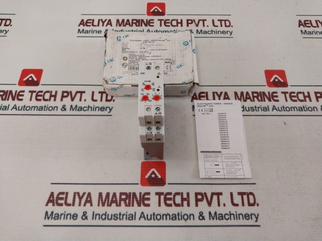 Gic 2asdt0 Star Delta Timer - Aeliya Marine