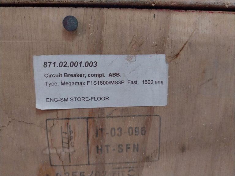 Abb F1ms Circuit Breaker - Aeliya Marine