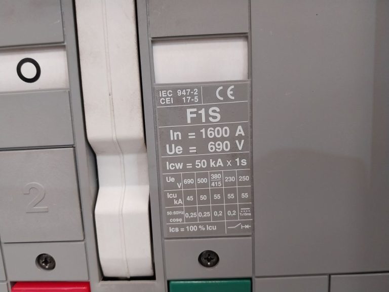 Abb F1ms Circuit Breaker - Aeliya Marine