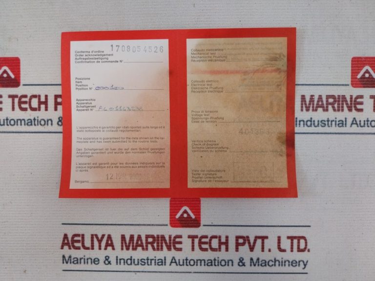 Abb F1ms Circuit Breaker - Aeliya Marine