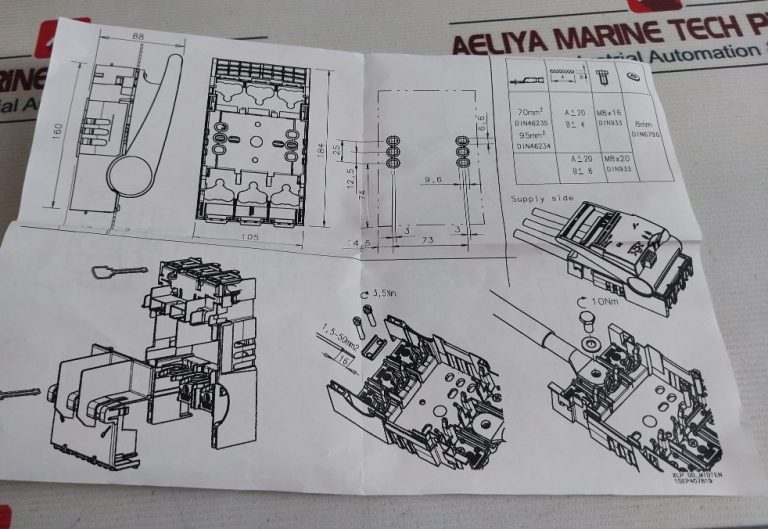 Abb Xlp00-6bc Fuse Switch Disconnector - Aeliya Marine