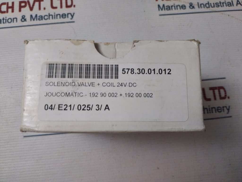 Asco Joucomatic 19200002 Solenoid Valve With Coil 24v Dc - Aeliya Marine